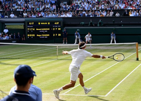 Roger Federer Front Switzerland Action Against Editorial Stock Photo ...