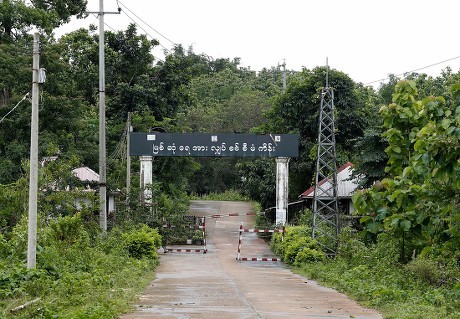 View Entrance Myitsone Dam Project Near Editorial Stock Photo - Stock ...