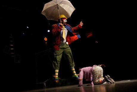 Syrian Actor Hazem Zaidan Performs During Editorial Stock Photo - Stock ...
