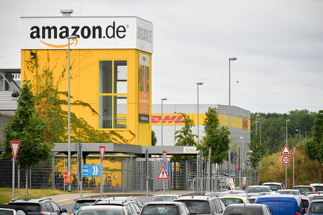 Exterior View Amazon Logistic Center Rheinberg Editorial Stock Photo ...