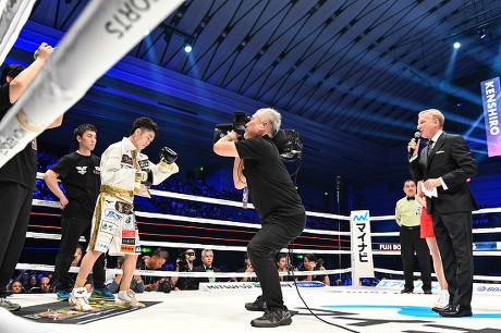 Ken Shiro v Jonathan Taconing, WBC light flyweight title bout, Boxing ...