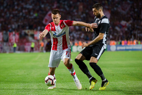 Gobeljic Red Star Belgrade Competes Against Editorial Stock Photo ...