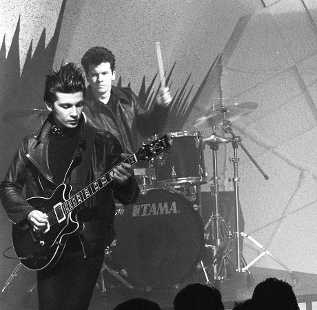 Pop Band Primitives Paul Court Guitar Editorial Stock Photo - Stock ...