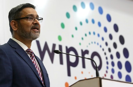 Indian Software Professional Seen Wipro Campus Editorial Stock Photo ...