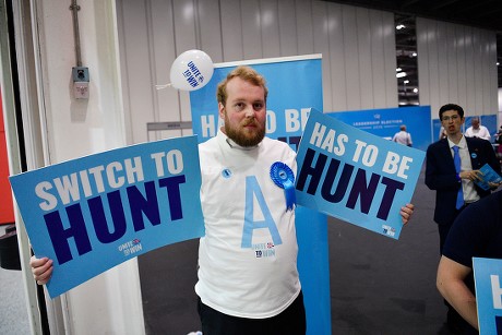 Jeremy Hunt Supporter Conservative Party Leadership Editorial Stock ...