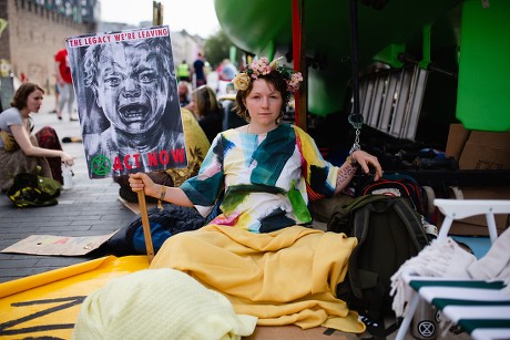 Extinction Rebellion Summer Uprising protest, Cardiff, UK - 17 Jul 2019 ...