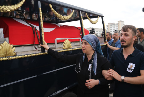 Coffin Turkish Diplomat Osman Kose During Editorial Stock Photo - Stock ...