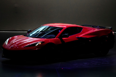 Next Generation Corvette Displayed On Stage Editorial Stock Photo ...
