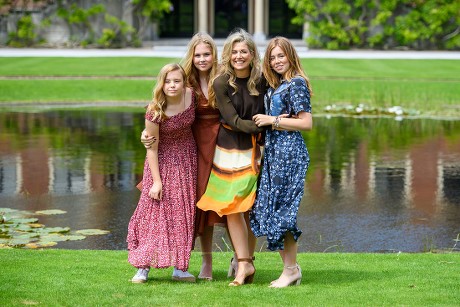 King Willemalexander Queen Maxima Children Princess Editorial Stock ...