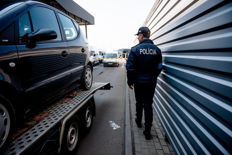 Przemysl Poland Frontex Border Control European Editorial Stock Photo ...