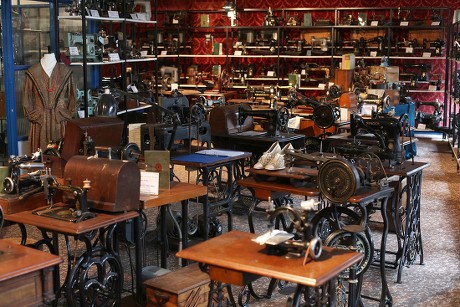 Exhibits Display Cases Gallery Seen Sewing Editorial Stock Photo ...