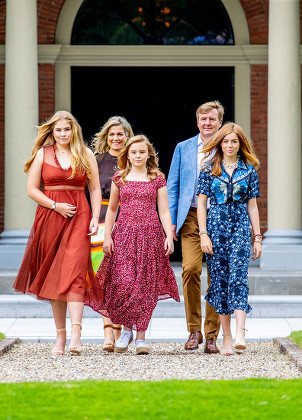 King Willemalexander Queen Maxima Children Princess Editorial Stock ...