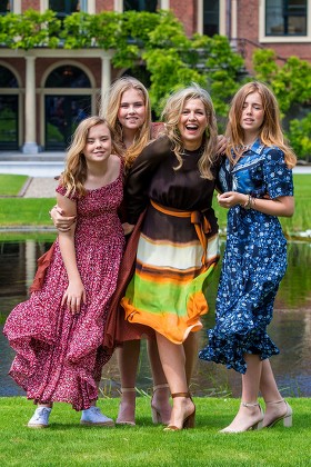 King Willemalexander Queen Maxima Their Daughters Editorial Stock Photo ...