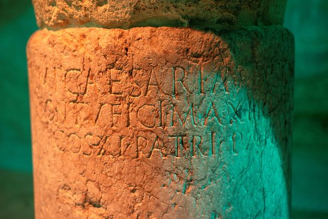 View Roman Inscription On One Arches Editorial Stock Photo - Stock ...