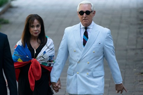 Roger Stone court appearance, Washington DC, USA - 16 Jul 2019 Stock ...