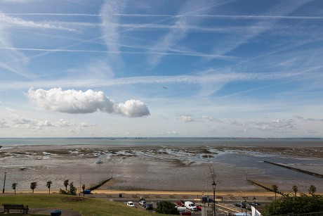 Seasonal weather, Southend on Sea, UK - 21 Jul 2019 Stock Pictures ...