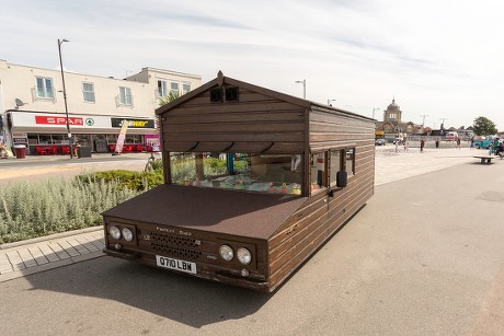 Worlds fastest shed, Southend on Sea, UK - 21 Jul 2019 Stock Pictures ...