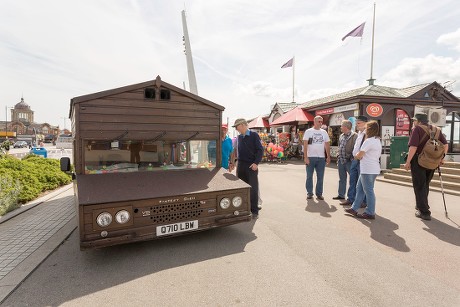 Worlds fastest shed, Southend on Sea, UK - 21 Jul 2019 Stock Pictures ...