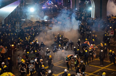 Anti Extradition Bill protest, Hong Kong - 21 Jul 2019 Stock Pictures ...