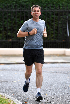 Britains Foreign Secretary Jeremy Hunt Jogging Editorial Stock Photo ...