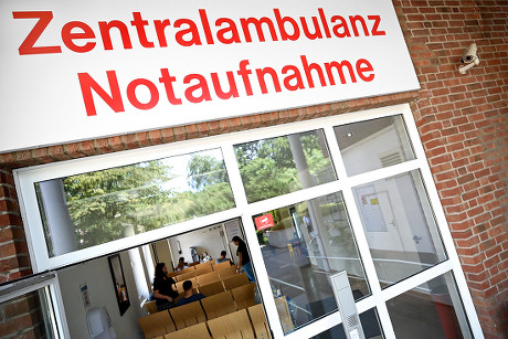Entrance Emergency Room Hospital Duisburg Germany Editorial Stock Photo ...