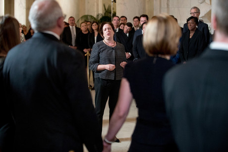 Associate Justice Elena Kagan Speaks Private Editorial Stock Photo ...