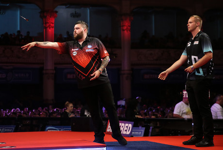 Michael Smith During World Matchplay Darts Editorial Stock Photo ...
