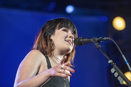 British Singer Lily Moore Performs On Editorial Stock Photo - Stock ...