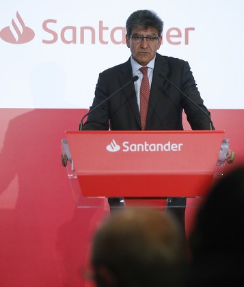 Banco Santander Ceo Jose Antonio Alvarez Editorial Stock Photo - Stock ...
