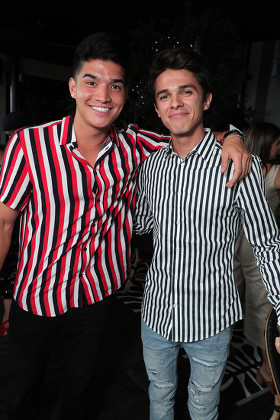 Alex Wassabi Brent Rivera Attend Awesomenesstvs Editorial Stock Photo ...