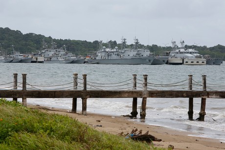 Cambodian Military Ships Ream Naval Base Editorial Stock Photo - Stock ...