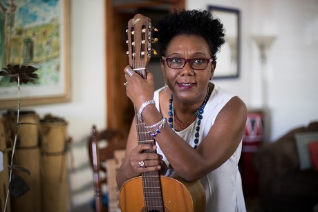 Dominican Singer Songwriter Xiomara Fortuna Poses Editorial Stock Photo ...