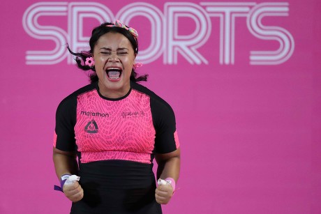 Neisi Dajomes Ecuador Celebrates Winning Gold Editorial Stock Photo ...