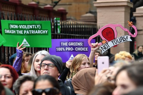 Reproductive Health Care Reform Bill protest in Sydney, Australia - 31 ...