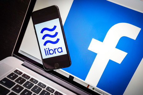 Illustration Libra Libra Permissioned Blockchain Digital Editorial ...