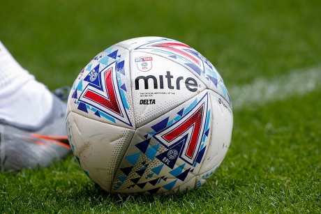 Mitre Delta Match Ball During Efl Editorial Stock Photo - Stock Image ...
