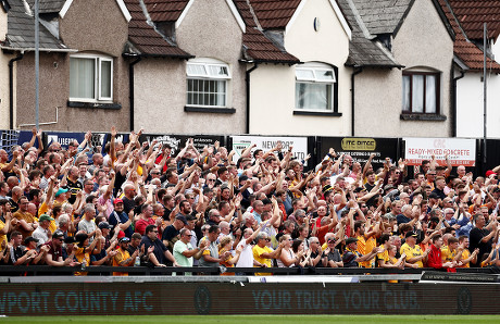 Newport Fans Celebrate Their Sides Second Editorial Stock Photo - Stock ...