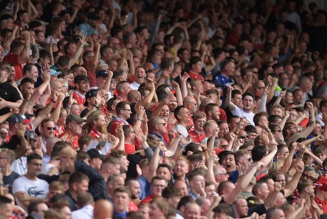 Nottingham Forest Fans Celebrate Editorial Stock Photo - Stock Image ...