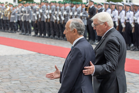 German President Frankwalter Steinmeier R Welcomes Editorial Stock ...