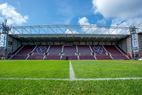 General View Inside Tynecastle Park Edinburgh Editorial Stock Photo ...