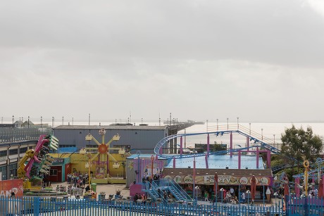 Seasonal weather, Southend on Sea, UK - 10 Aug 2019 Stock Pictures ...