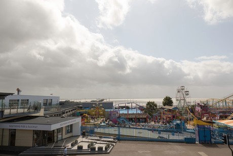 Seasonal weather, Southend on Sea, UK - 10 Aug 2019 Stock Pictures ...