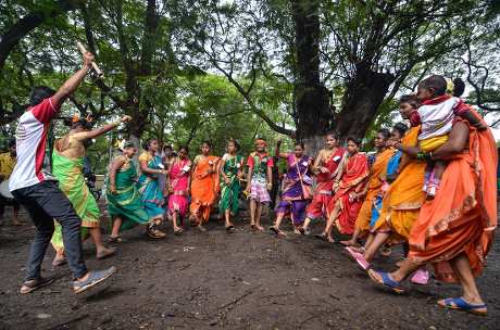 On Occasion Adivasi Day Rally Taken Editorial Stock Photo - Stock Image ...
