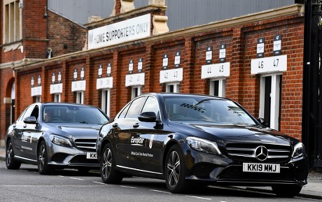 Europcar Branded Vehicles Outside Turnstiles Hammersmith Editorial ...