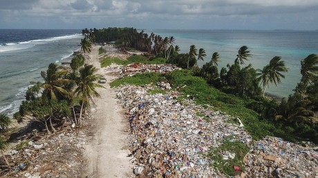 Aerial View Rubbish Dump Used Dispose Editorial Stock Photo - Stock ...