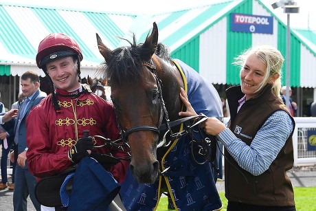Jockey Megan Nicholls During Horse Racing Editorial Stock Photo - Stock Image | Shutterstock