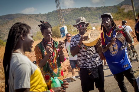 Festivalgoers Arrive 26th Rototom Sunsplash Music Editorial Stock Photo ...
