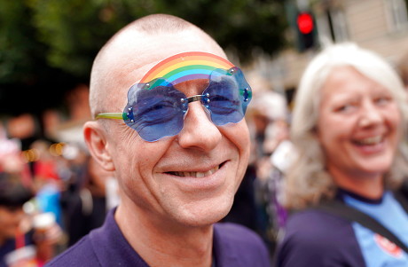 Copenhagen Pride Parade, Denmark - 17 Aug 2019 Stock Pictures ...