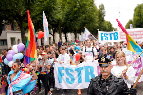 Copenhagen Pride Parade, Denmark - 17 Aug 2019 Stock Pictures ...