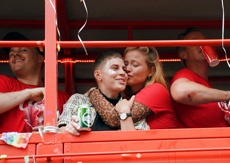 Copenhagen Pride Parade, Denmark - 17 Aug 2019 Stock Pictures ...